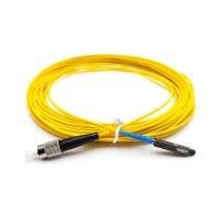 China FC to MU Optical Fiber Patch Cord 900um Singlemode 0.2dB Insertion Loss TIA 604-3 for sale