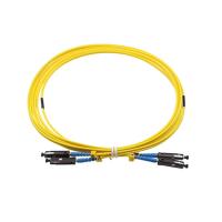 China FC to MU Optical Fiber Patch Cord 900um Singlemode 0.2dB Insertion Loss TIA 604-3 for sale