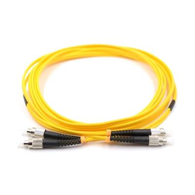 China FC to FC Single Mode Fiber Optic Patch Cord 9/125um 3m GR-326-Core 1490nm for sale