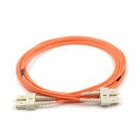 China SC To SC 3mm Duplex Optical Fiber Patch Cord  G655 IEC617544 for sale