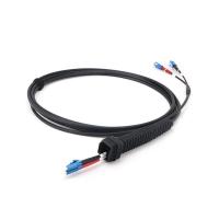 China NSN Type FTTA Duplex Patch Cord 5mm Outdoor Fiber Optic Cable IP67 for sale