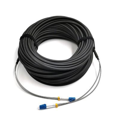 China GYFJH CPRI FTTA Outdoor Patch Cord LC To LC Single Mode Fiber Patch Cable 5M for sale