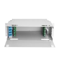China 12 144 FC Fiber Termination Frame ODF 19 Inch for sale