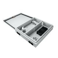 China 12 SC Outdoor Optical Distribution Wall Mount FTTX Fiber Termination Box 24LC for sale