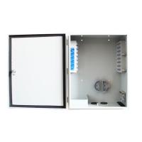 China 12 SC Outdoor Optical Distribution Wall Mount FTTX Fiber Termination Box 24LC for sale