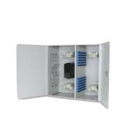 China 12 Core 24 Core Optical Fiber Patch Panel Indoor FTTX Termination Box Wall Mount 350x300x80mm for sale