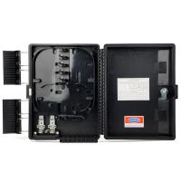 China 16 Core Waterproof IP66 Fiber Optic Splitter Box Outdoor FTTH Distribution Cabinet 265x130x40mm for sale