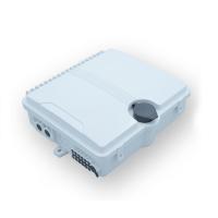 China 12 Core OTB Fiber Optic Splitter Box Outdoor FTTH Distribution Cabinet 220x180x62mm for sale