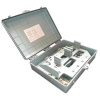 China Fiber Optic Splitter Box 48 Core UV Resistant ABS Termination Box IP66 for sale