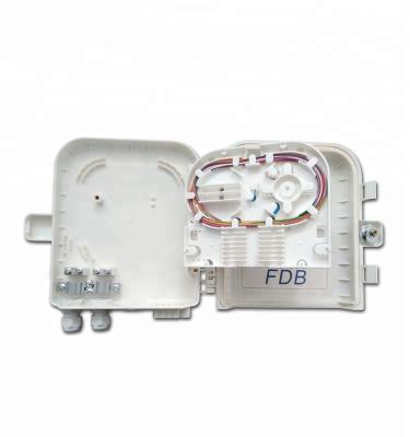 China FDB  Fiber Optic Splitter Box IP65 FTTH Distribution Box ABS for sale