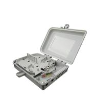 China Fiber Distribution Box PLC Splitter Box 16 Port ISO9001 CATV for sale