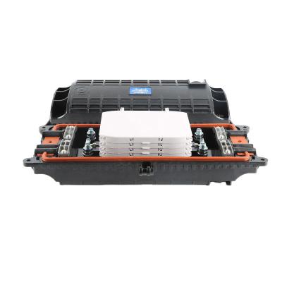 China Horizontal Inline Fiber Optic Splice Closure 96 Core 23mm Cable IP68 for sale