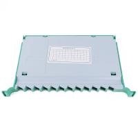 China 19 Inch Fusion Fiber Optic Splice Tray 12 Core 24 Cores ABS Cassette for ODF for sale