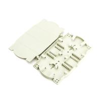 China FTTH Fiber Optic Splice Tray 24 Cores PC ABS Material 170x110x10mm for sale