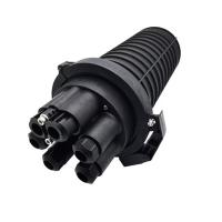 China 25mm Optical Fiber Optic Splice Enclosure Joint Closure 96 Core for sale