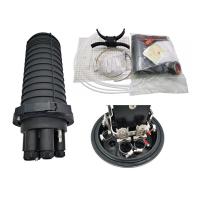 China 25mm Optical Fiber Optic Splice Enclosure Joint Closure 96 Core for sale