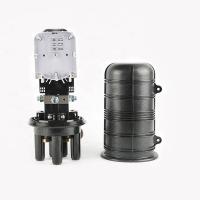 China 8004H 4 Tray Fiber Optic Splice Closure 48 Core 8mm-20mm Cable Diameter for sale