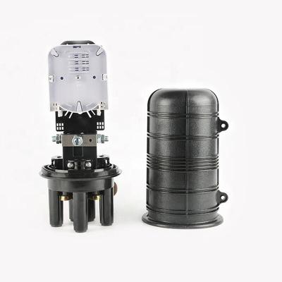 China 8004H 4 Tray Fiber Optic Splice Closure 48 Core 8mm-20mm Cable Diameter for sale