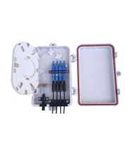 China Outdoor Fiber Distribution Cabinet 4 Port 6 Port 1X4 PLC Splitter IP65 Waterproof Terminal Box for sale