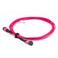 China 4F 12F 72F Fiber Optic MTP MPO Cables OFNP 3MM Low Insertion Loss for sale
