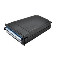 China 12f 24f MPO SC LC Fiber Patch Panel Optic Distribution Box LGX Cassette for sale