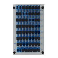 China LGX Modular FTTH 1x16 PLC Splitter Cassette Box Fiber Optic Distribution RoHS for sale