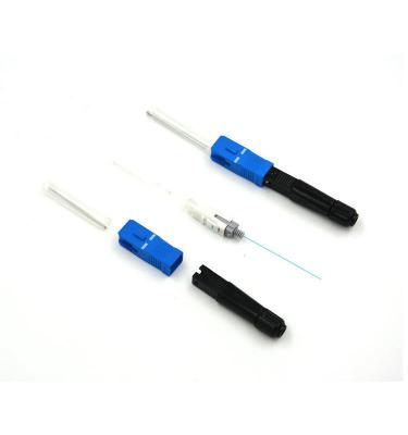 China FTTH Products SOC Connector SC UPC Fusion Splice On Connector for sale