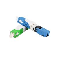 China FTTH Prepolished Optical Fiber Fast Connector APC 0.3db PC 25dB for sale