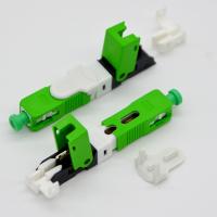 China FTTH Prepolished Optical Fiber Fast Connector APC 0.3db PC 25dB for sale