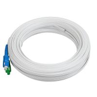 China Single Mode FTTH Indoor Flat Drop Patch Cord SC SC 2.0x3.0mm G657A2 for sale