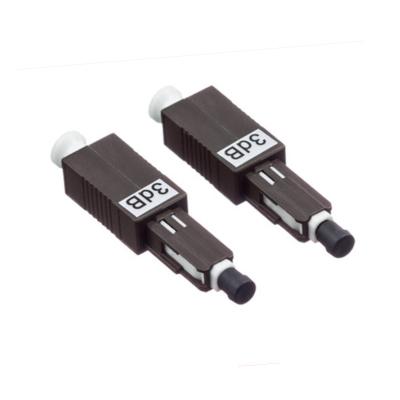 China 5dB Optical Variable MU Singlemode Fiber Attenuator 1310nm 1550nm for sale