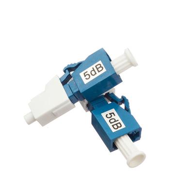 China LC Fiber Optic Variable Attenuator 30dB Singlemode 1310nm 1550nm for sale