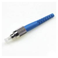 China 0.3dB FC UPC APC Single Mode Fiber Optic Cable Connectors 128um for sale