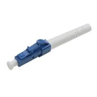 China LC Single Mode Fiber Optic Connector 900µm Nickel Plated Brass Body for sale
