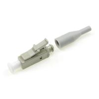 China LC Single Mode Fiber Optic Connector 900µm Nickel Plated Brass Body for sale