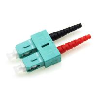 China High Wearable Sc Duplex Connector 0.3dB Fiber Optic 125um for sale