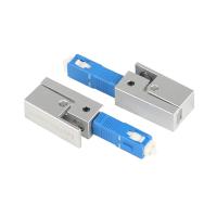 China Optical Bare Fiber Adapter 0.1db 0.2db Fiber Optic Passive Components Ul Housing for sale