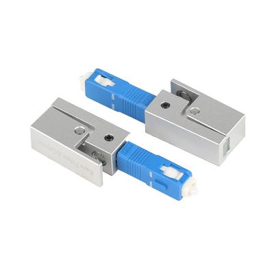 China Optical Bare Fiber Adapter 0.1db 0.2db Fiber Optic Passive Components Ul Housing for sale