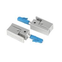 China Optical Bare Fiber Adapter 0.1db 0.2db Fiber Optic Passive Components Ul Housing for sale
