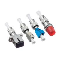 China SC UPC Single Mode Fiber Optic Adapter 0.3dB Insertion Loss 45dB Return Loss Male to Female for sale