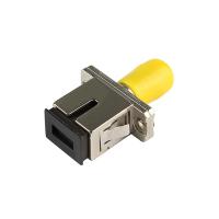 China Hybrid Fiber Optic Single Mode Adapter UPC 45dB 0.2 dB RoHS for sale