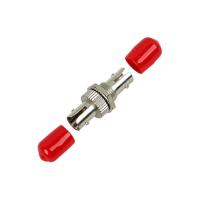 China ST Fiber Optic Adapter 0.1dB Low Insertion Loss Passive Component for sale