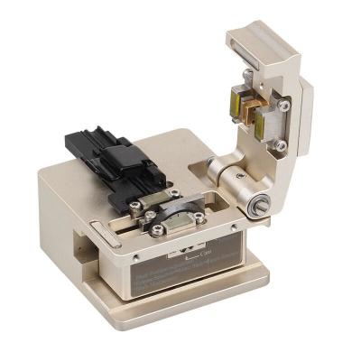 China High Precision Fiber Optic Cleaver 60000 Times 125um Cladding Diameter for sale