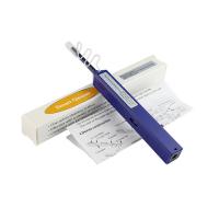 China Fiber Optic Cleaning Pen 1.25mm 2.5mm One Click SC FC LC ST Connector Cleaner 500+ Cleans for sale