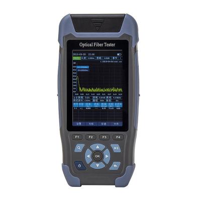 China Handheld OTDR 1550nm 24/22db Fiber Testing Tool Optic Test Set RJ45 Ethernet With Event Map for sale