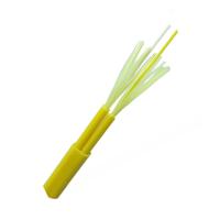 China Flat Twin Indoor Optical Fiber Cable LSZH Multimode Duplex Fiber Optic Cable RoHS for sale