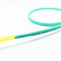China Flat Twin Indoor Optical Fiber Cable LSZH Multimode Duplex Fiber Optic Cable RoHS for sale