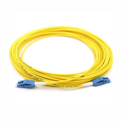 China LC Uniboot Optical Fiber Patch Cord 0.3dB APC 1550nm IEC 60794-2-30 for sale