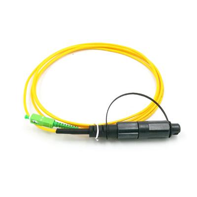 China 0.3dB Single Mode Outdoor Patch Cord SC MPO FTTA Waterproof for sale