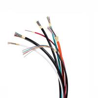 China 12 Core Tight Buffer Pole Mounted Fiber Optic Cable 0.23 DB OFNR LSZH for sale
